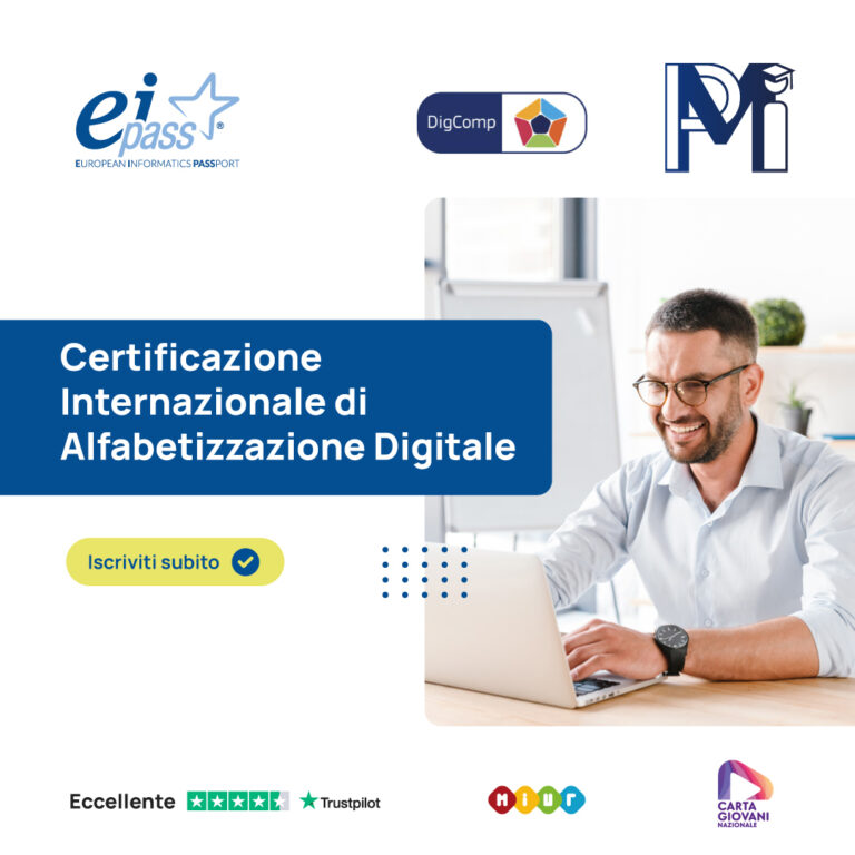 Esame di Convalida Eipass 7 Moduli - PMI Formazione Professionale